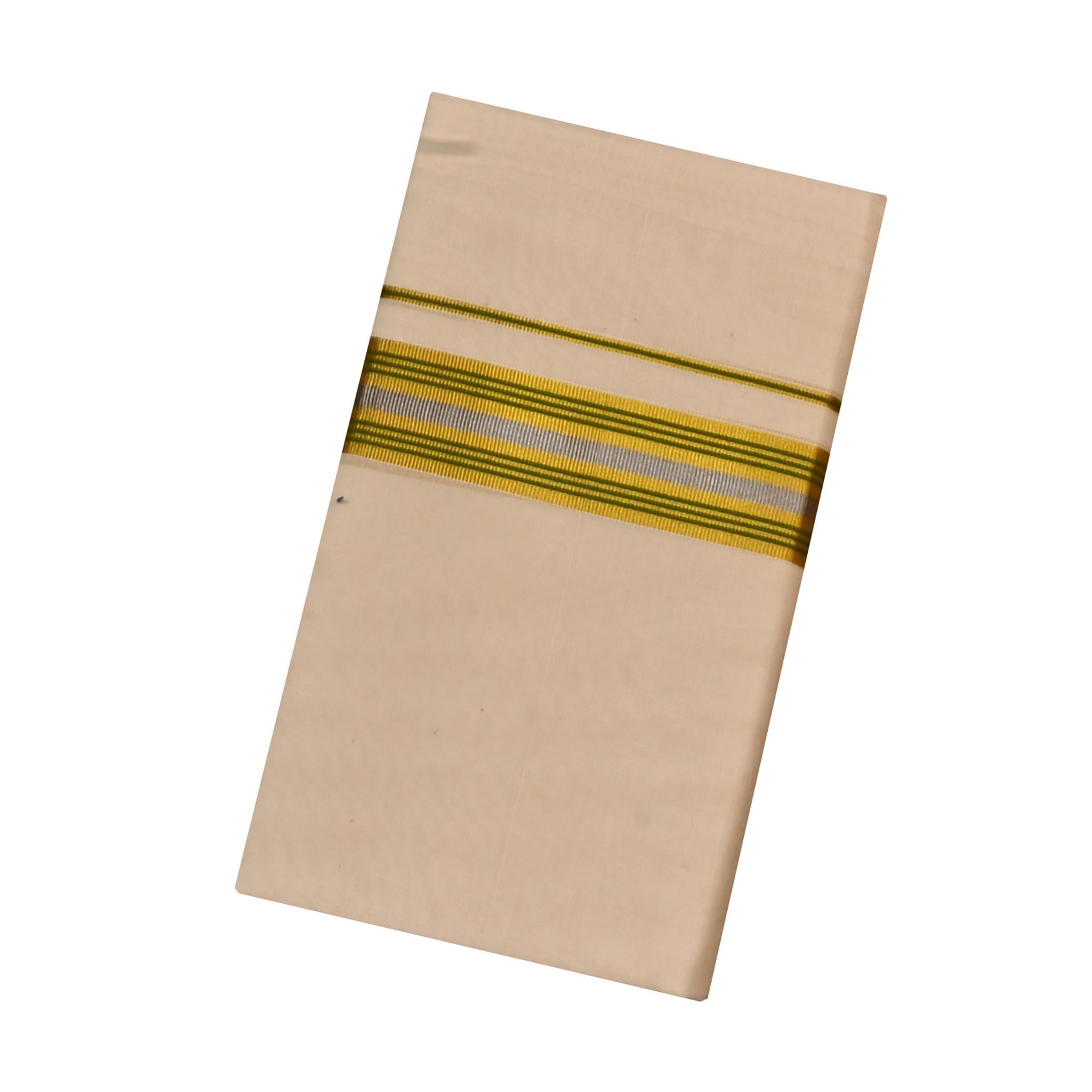 Vishu Special Golden and Silver Border Dhoti