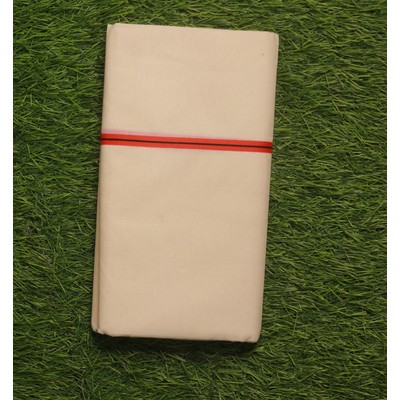 Thin Line Border Double Dhoti