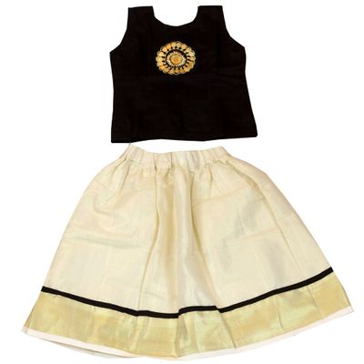 Toddler pattu Pavada