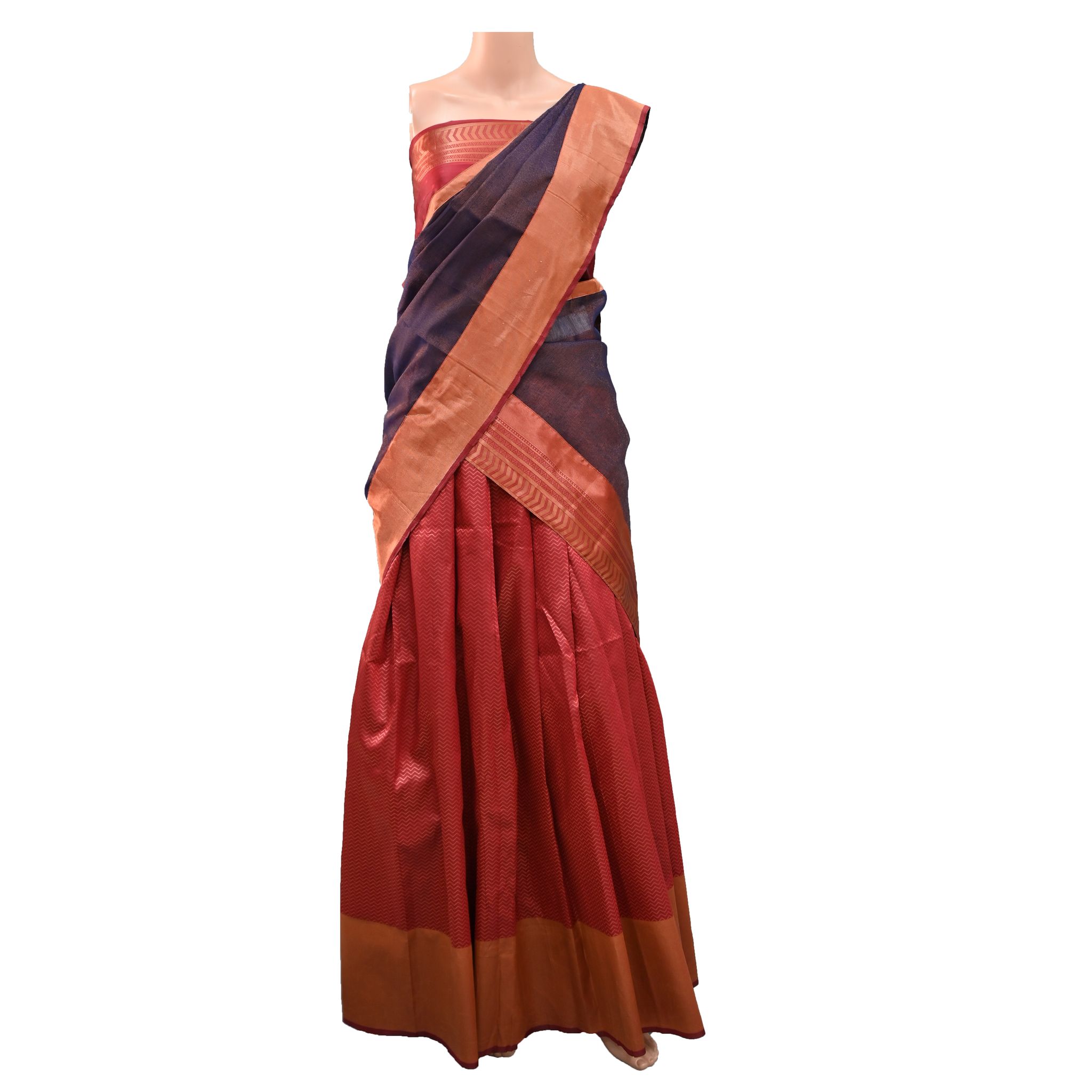 Traditional Half Saree Material